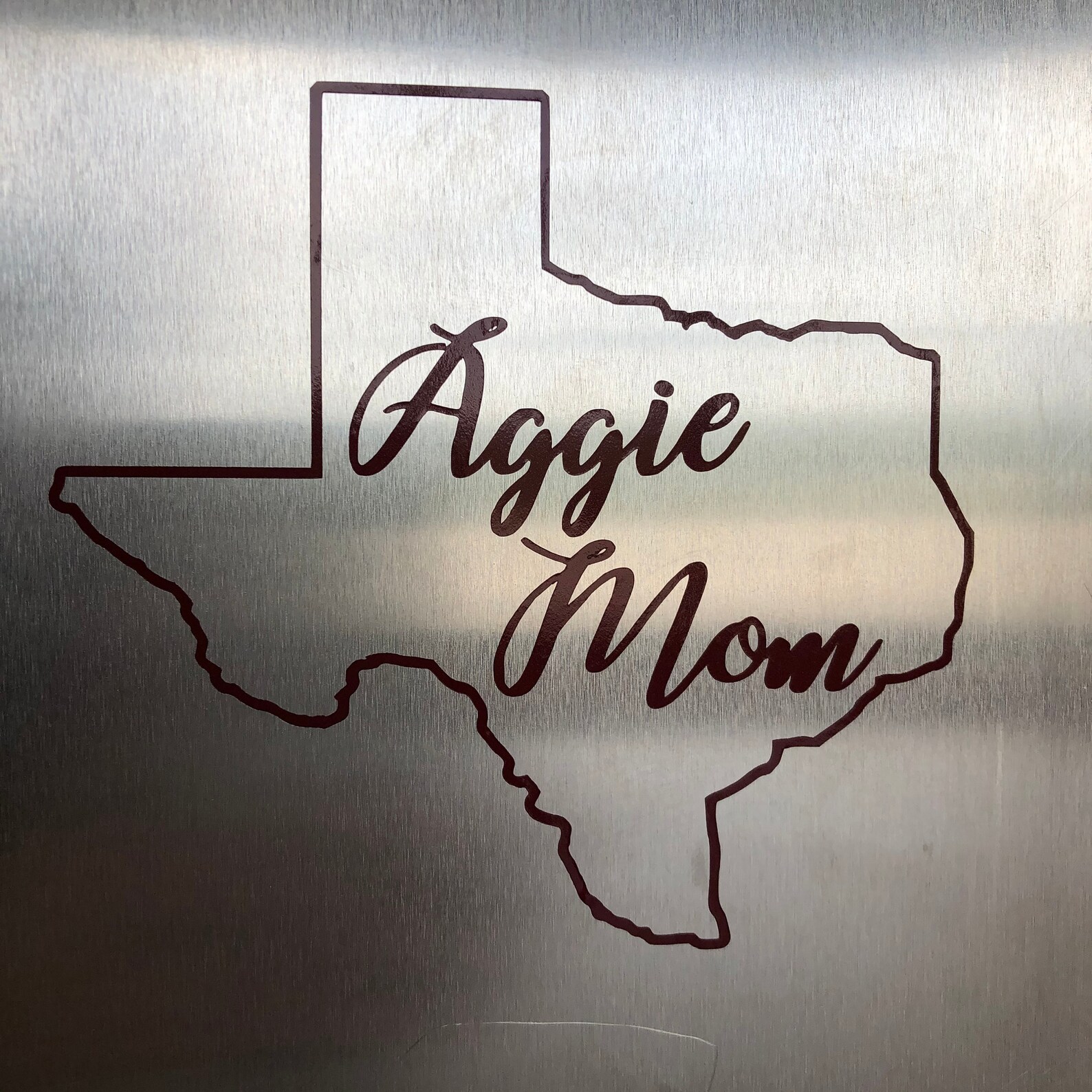 Texas A&M Aggie Mom Decal - Etsy