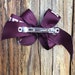Texas A&M Aggie Hair Bow Long Tail - Etsy