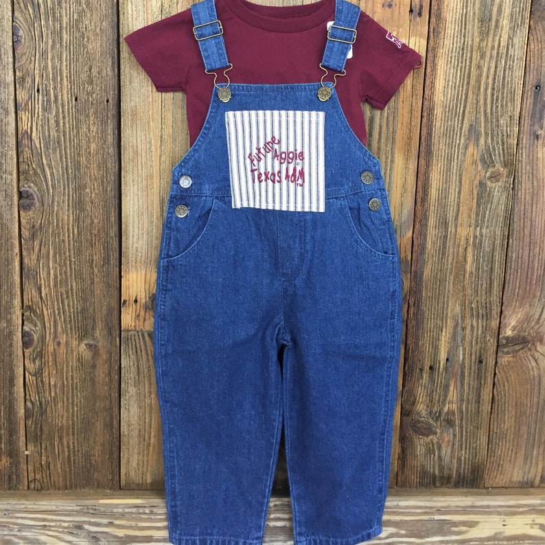 Future Aggie Long Overalls With WHOOP on Back. - Etsy