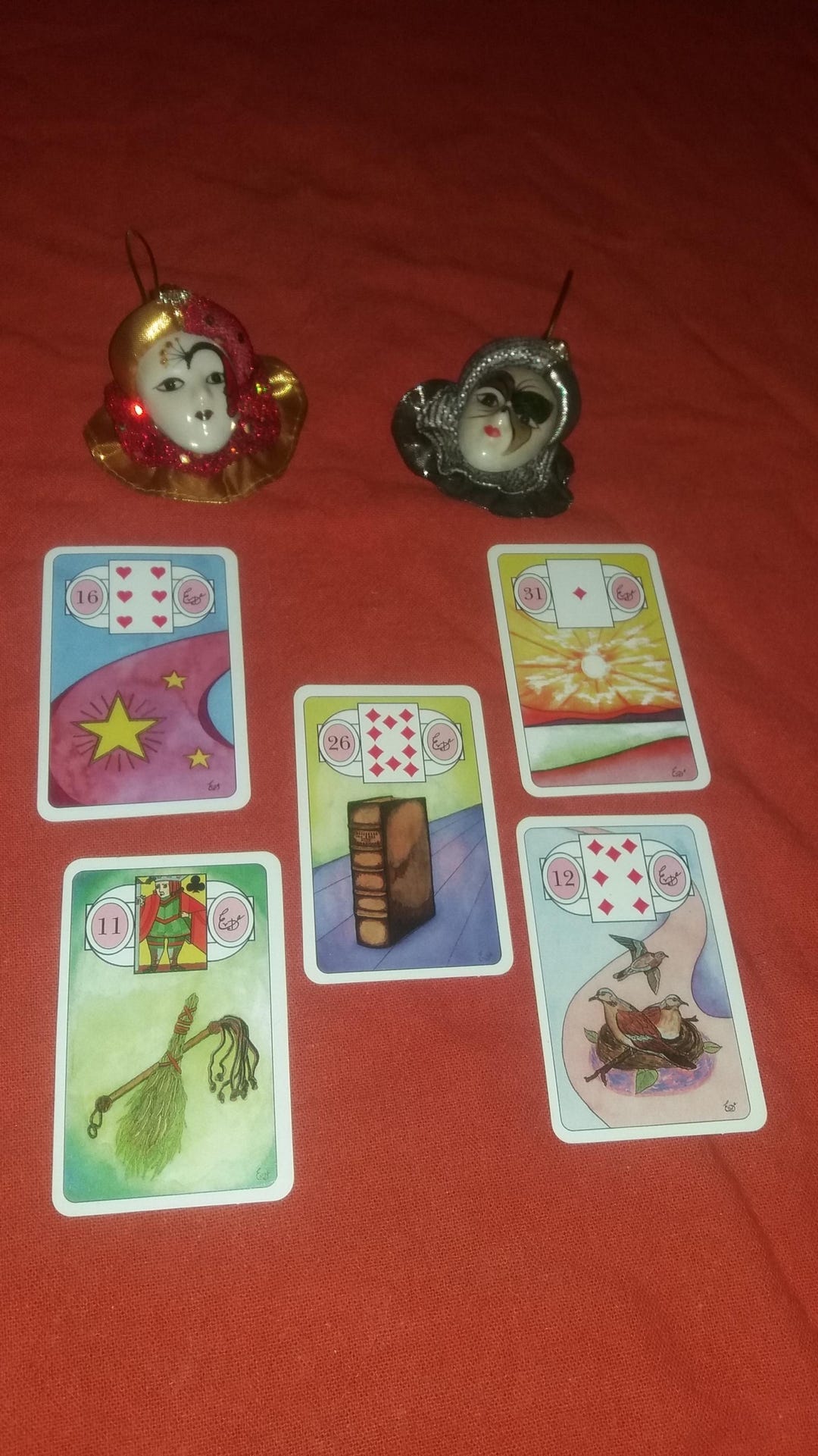 Reading With Madam Lenormand Oracle Cards . Accurate Insights. One ...