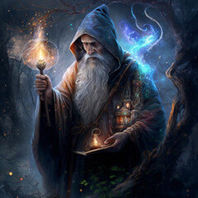 Wizard Merlin's Enchanted Elixir: Perfume Oil of Magic and Mystery ...