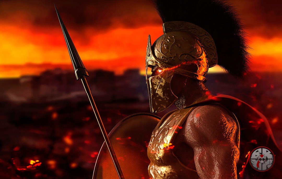 Ares Greek God Weapons Activation for Protection and Defeat of Enemies ...