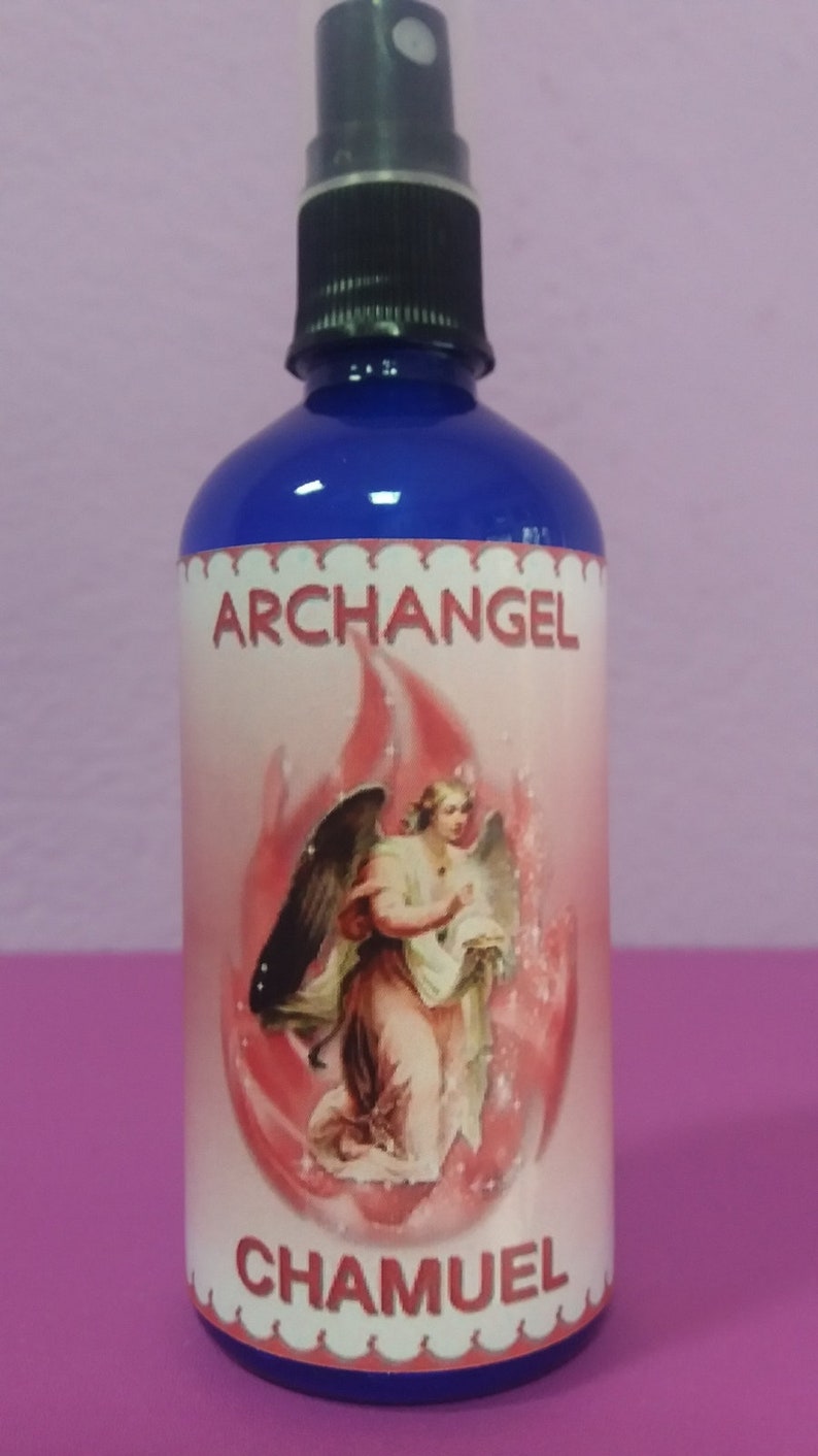 Archangel Chamuel Essential Oil Blend Spray. Prayer Chakra. - Etsy