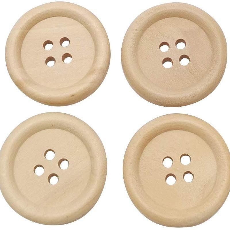 Natural Button - Etsy