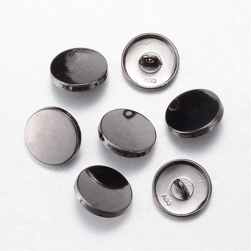 Metal Buttons for Jewelry - Etsy