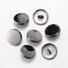 Gunmetal Finish Metal Buttons Shank 15mm in Diameter (1/2" Inch ...