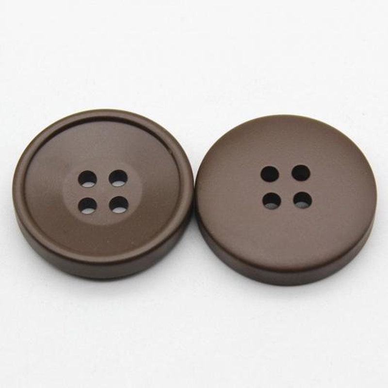 Brown Buttons - Etsy