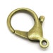 Extra Large Bronze Lobster Clasps - 35mm X 25mm (approx. 1.5 X 1 Inch ...