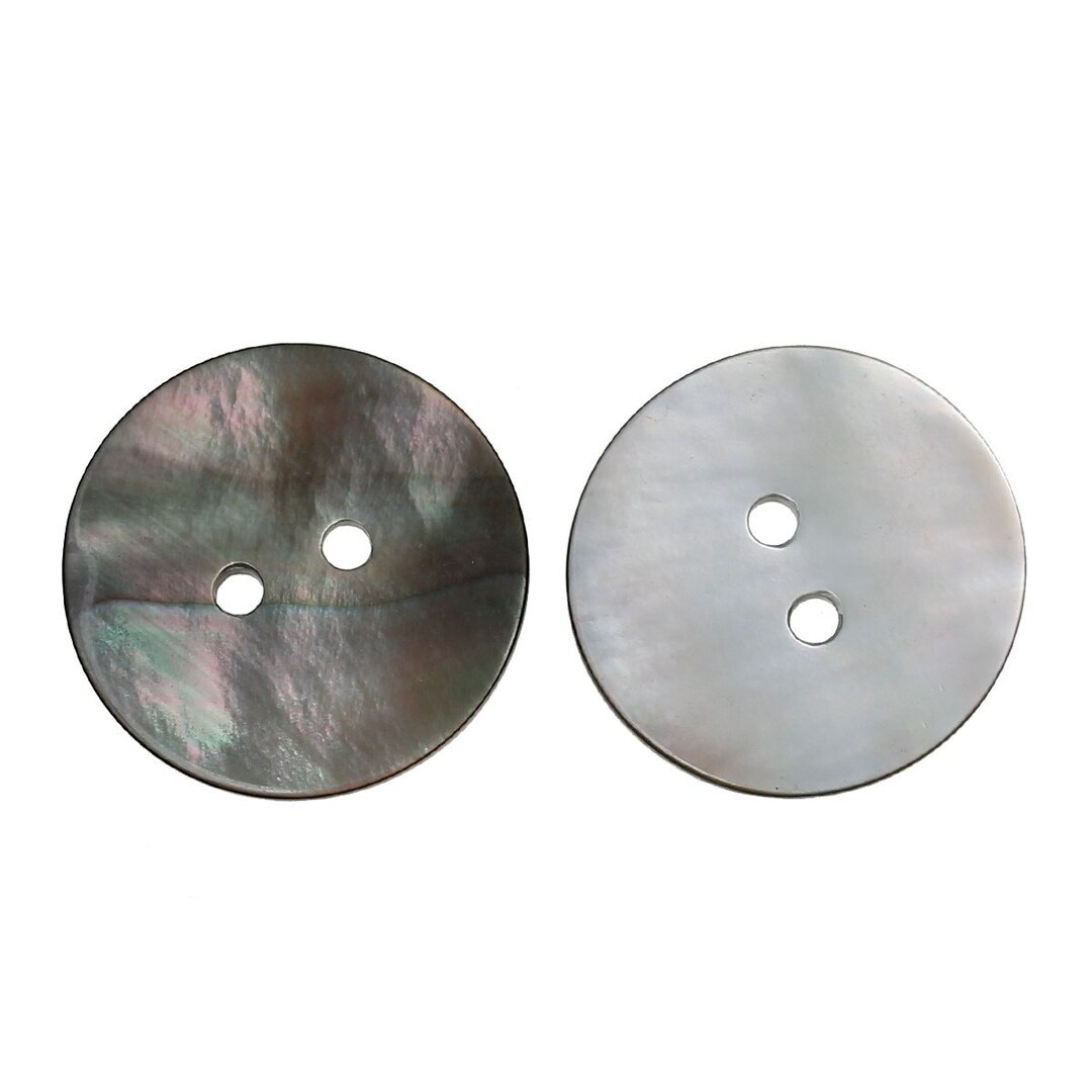 Shell Buttons 20mm 3/4 Mother of Pearl Shell Buttons 42053 - Etsy
