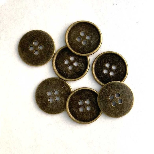Metal Buttons - Etsy