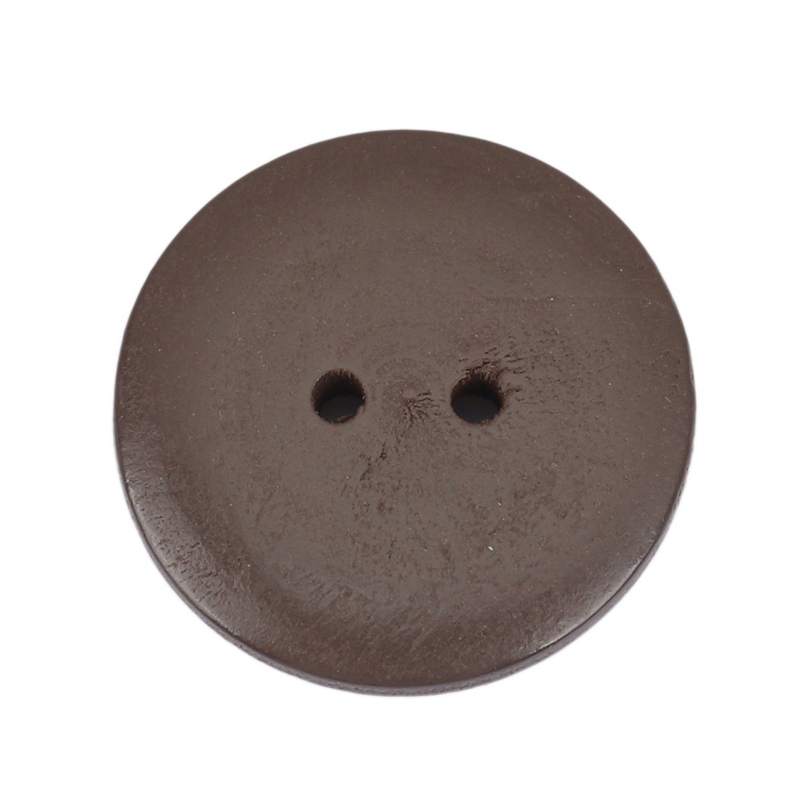 1 Inch Dark Brown Carved Wooden Buttons - Carved Flower - 25mm (1 Inch ...