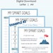 SMART Goals Worksheet! | Meet Your New Year's Resolutions | Succeed in ...