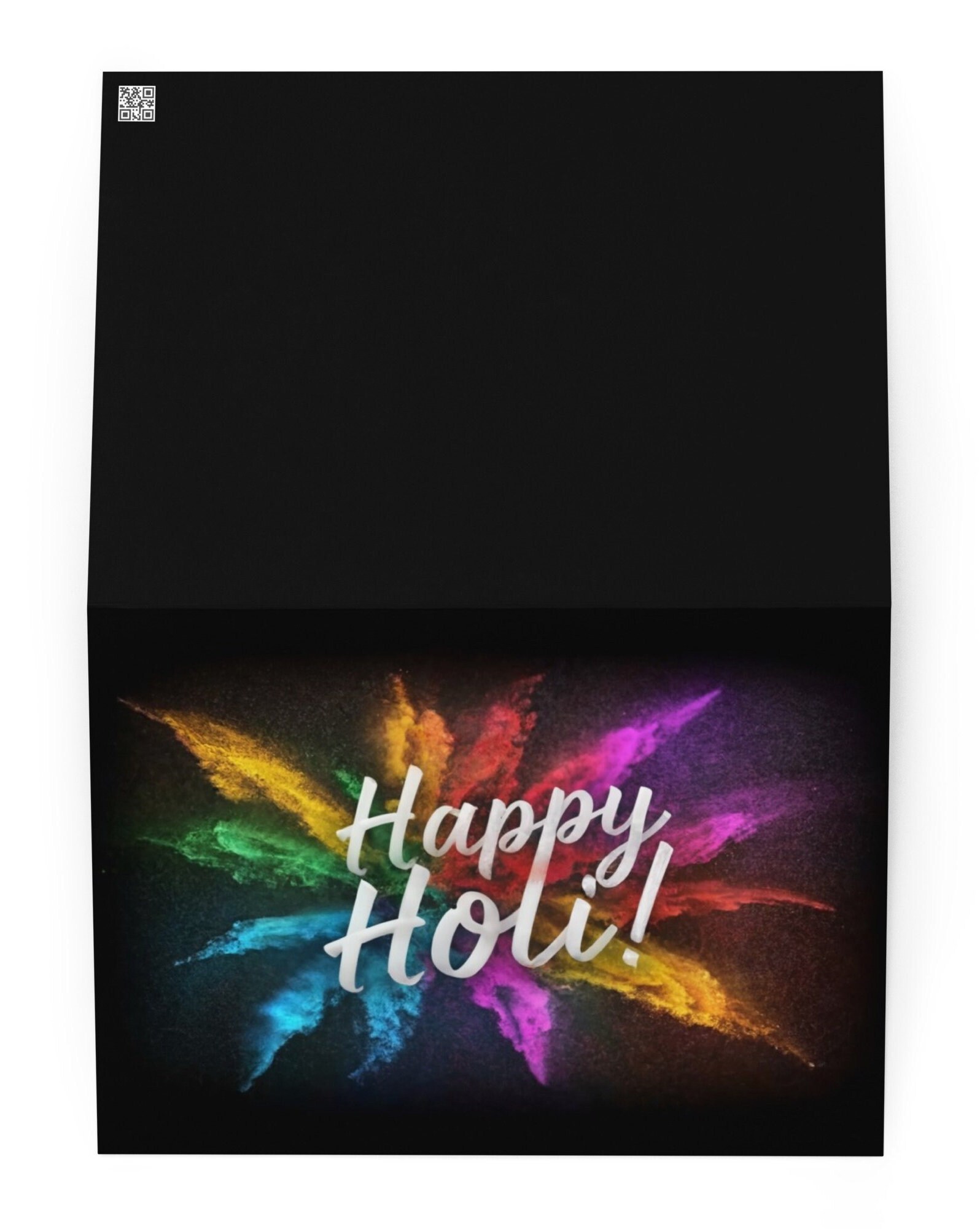 Holi Greeting Card! | Happy Holi! | Holi Greeting | Indian Cards | Holi ...