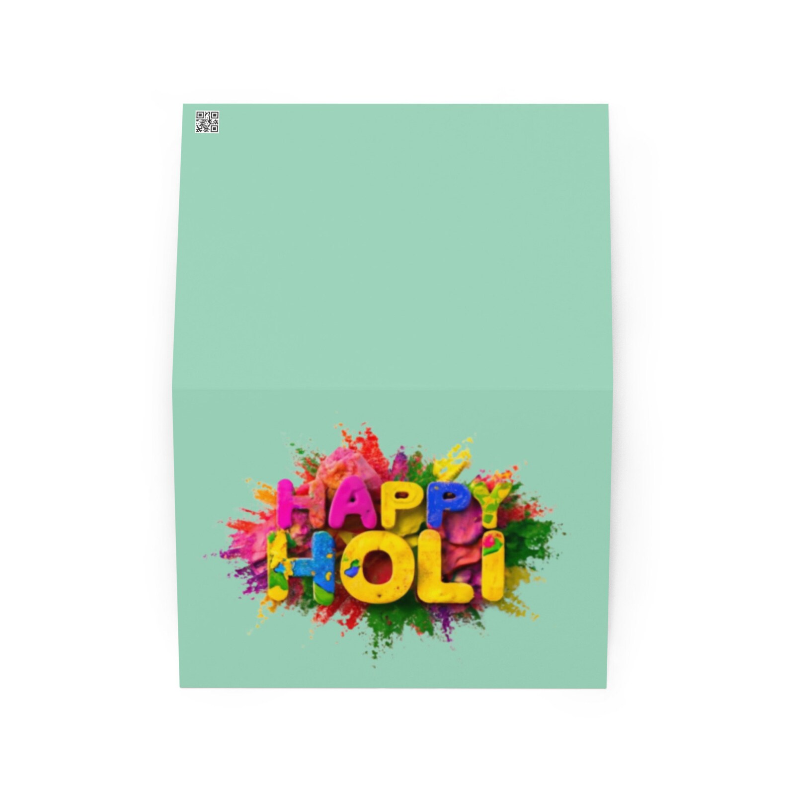 Holi Greeting Card! | Happy Holi! | Holi Greeting | Indian Cards | Holi ...