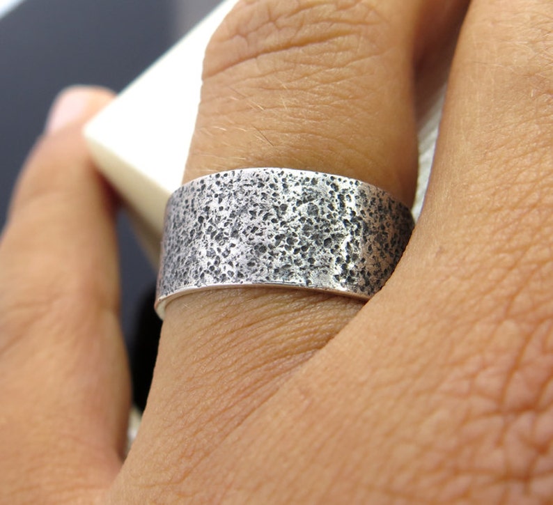 Silver Purity Ring Wedding Band Ringsimple Bandsterling - Etsy