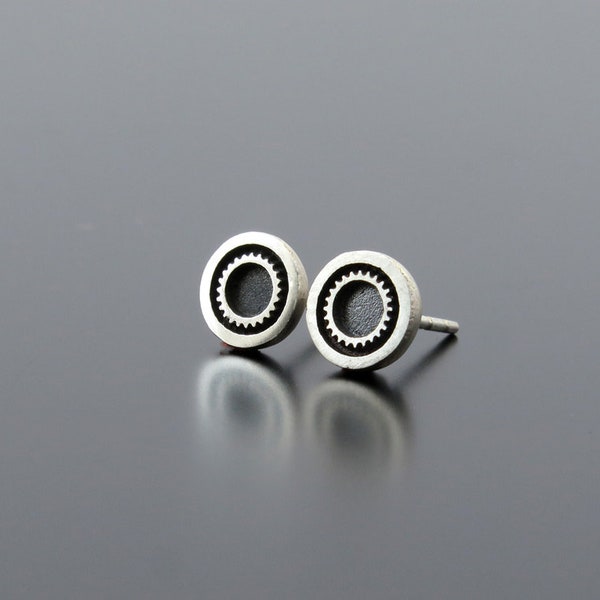 Gear Earrings - Etsy