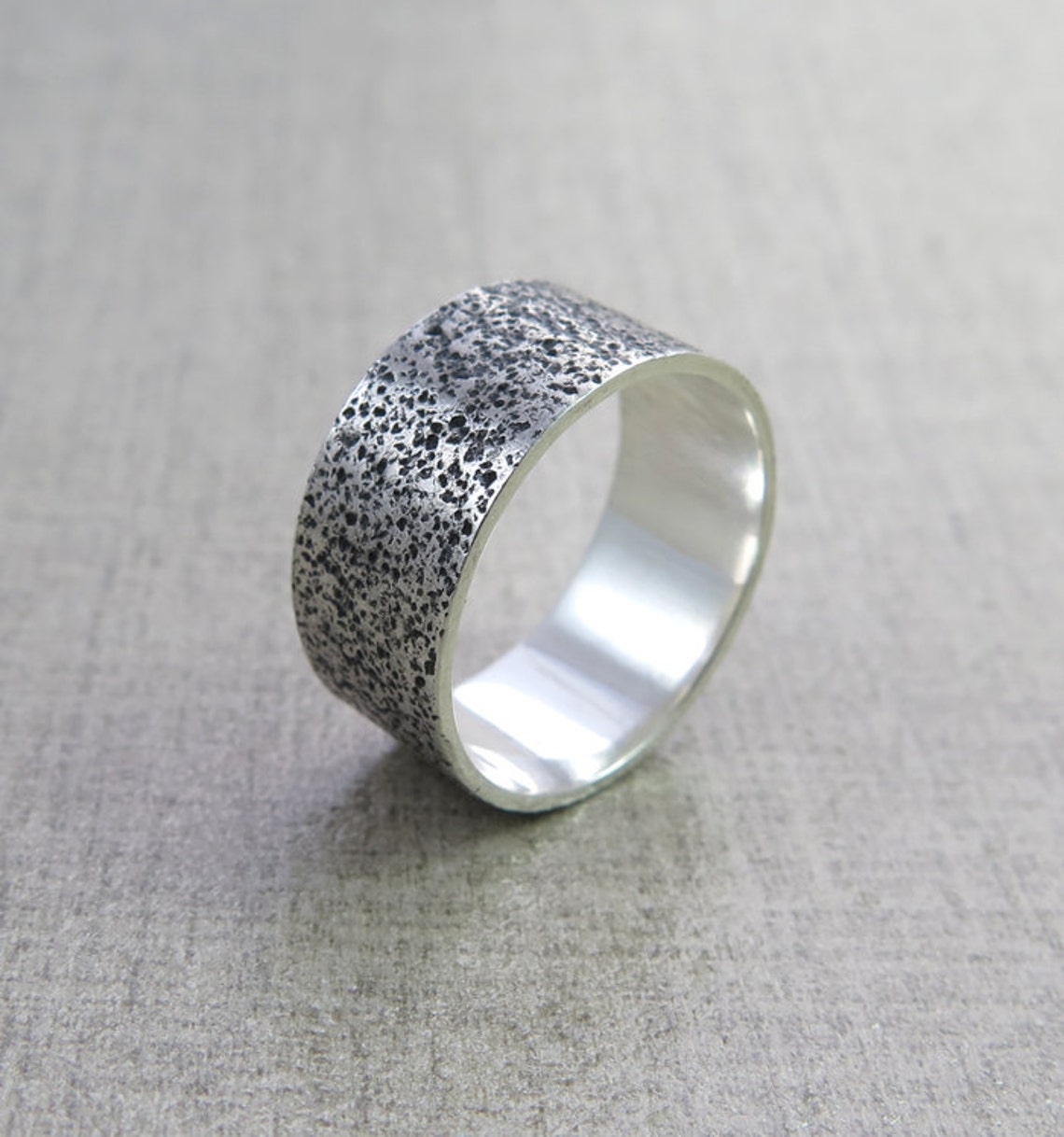 Silver Purity Ring Wedding Band Ringsimple Bandsterling - Etsy