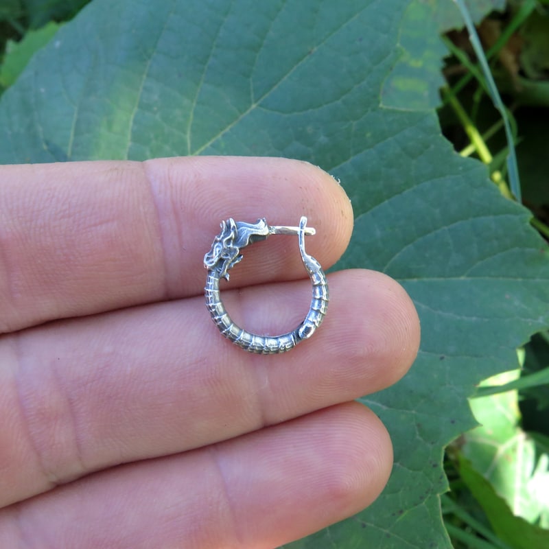 Ouroboros Earring - Etsy