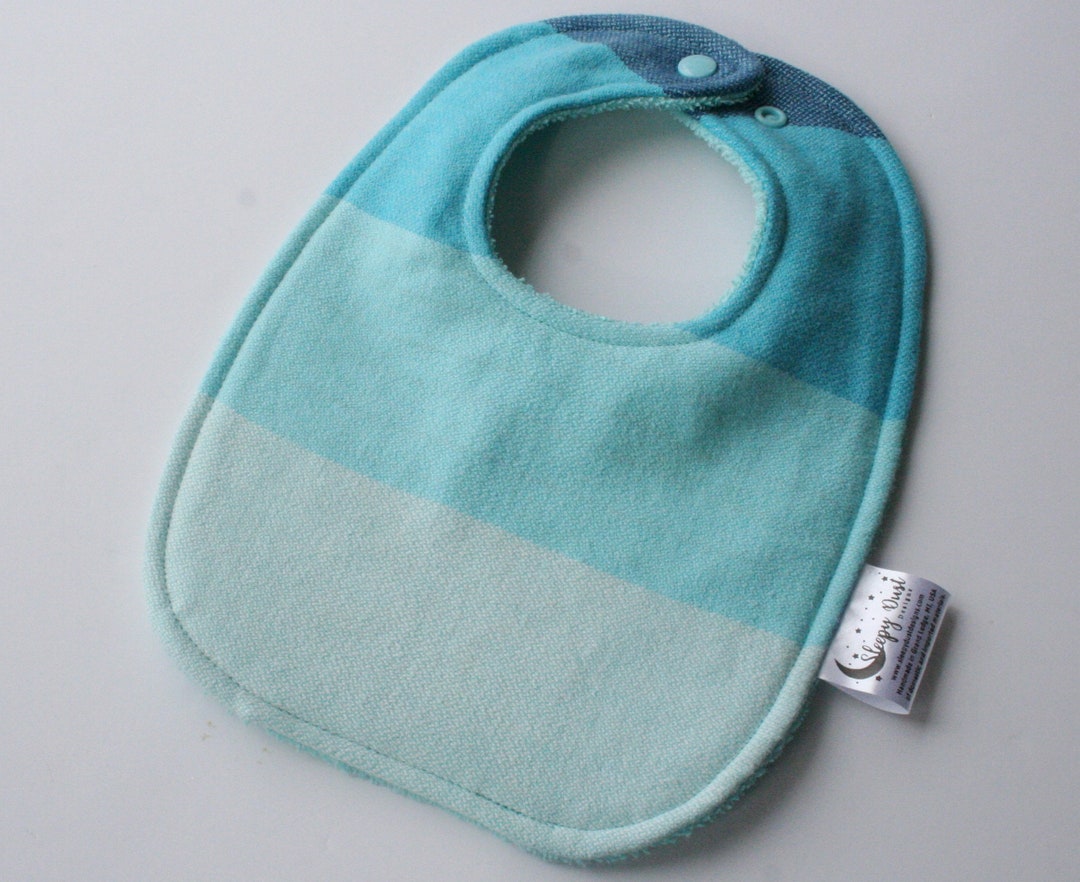 Ready to Ship! - Drool Bib - Girasol Glace (absorbent 3 Layer Drooling ...
