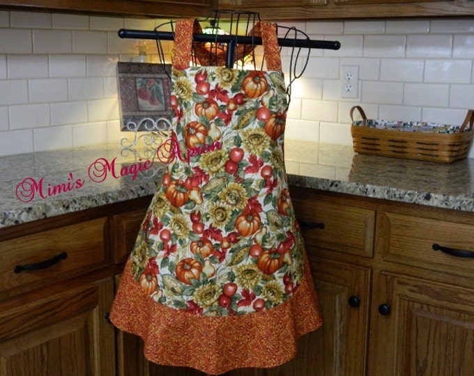 Womens Full Size Apron / Retro Apron / Handmade Apron / Full - Etsy