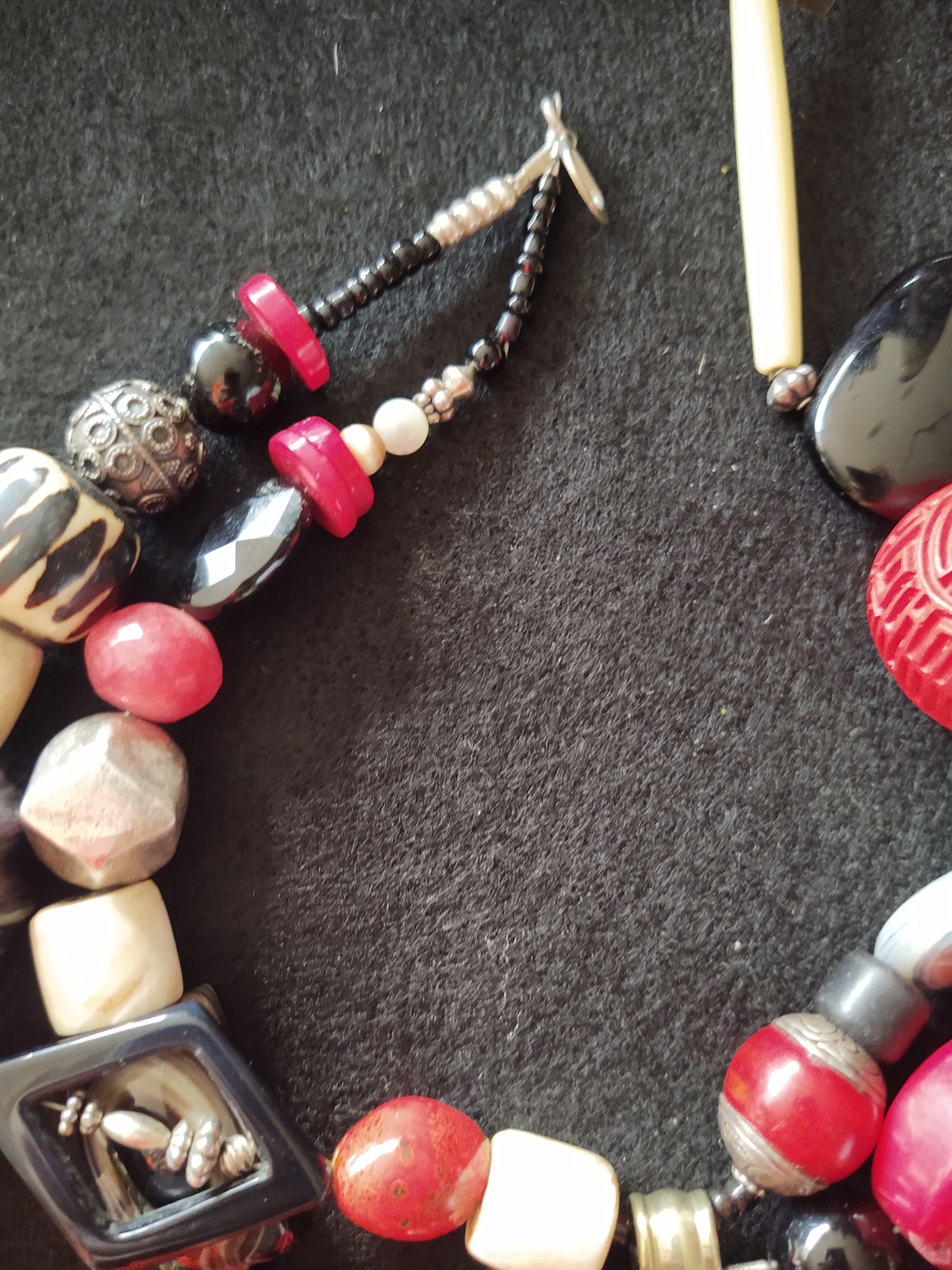 Custom One of A Kind Buddha Necklace. Coral Jewelry. Zen. Designer ...