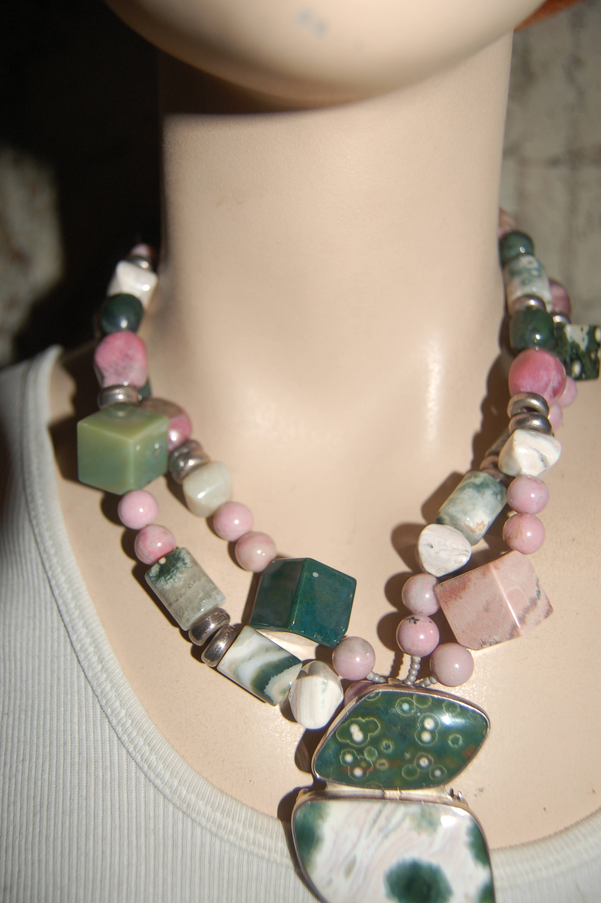 Jaw Dropping One Of A Kind Jasper Mixed Bead Artisan Designed | Etsy