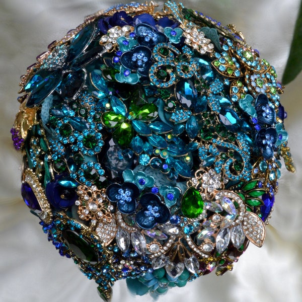 Broach Bouquet - Etsy
