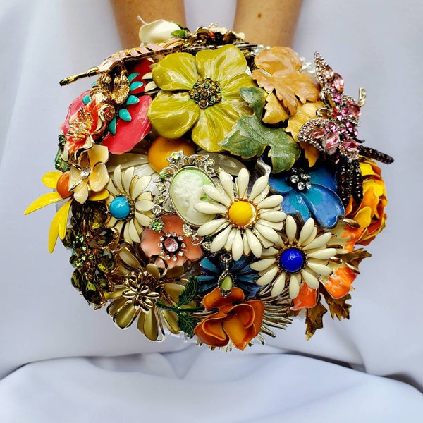 Brooch Bouquet - Etsy