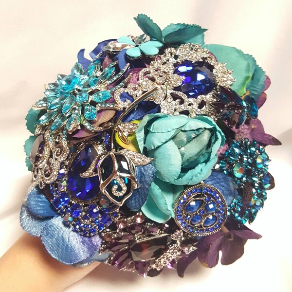 Brooch Wedding Bouquet - Etsy