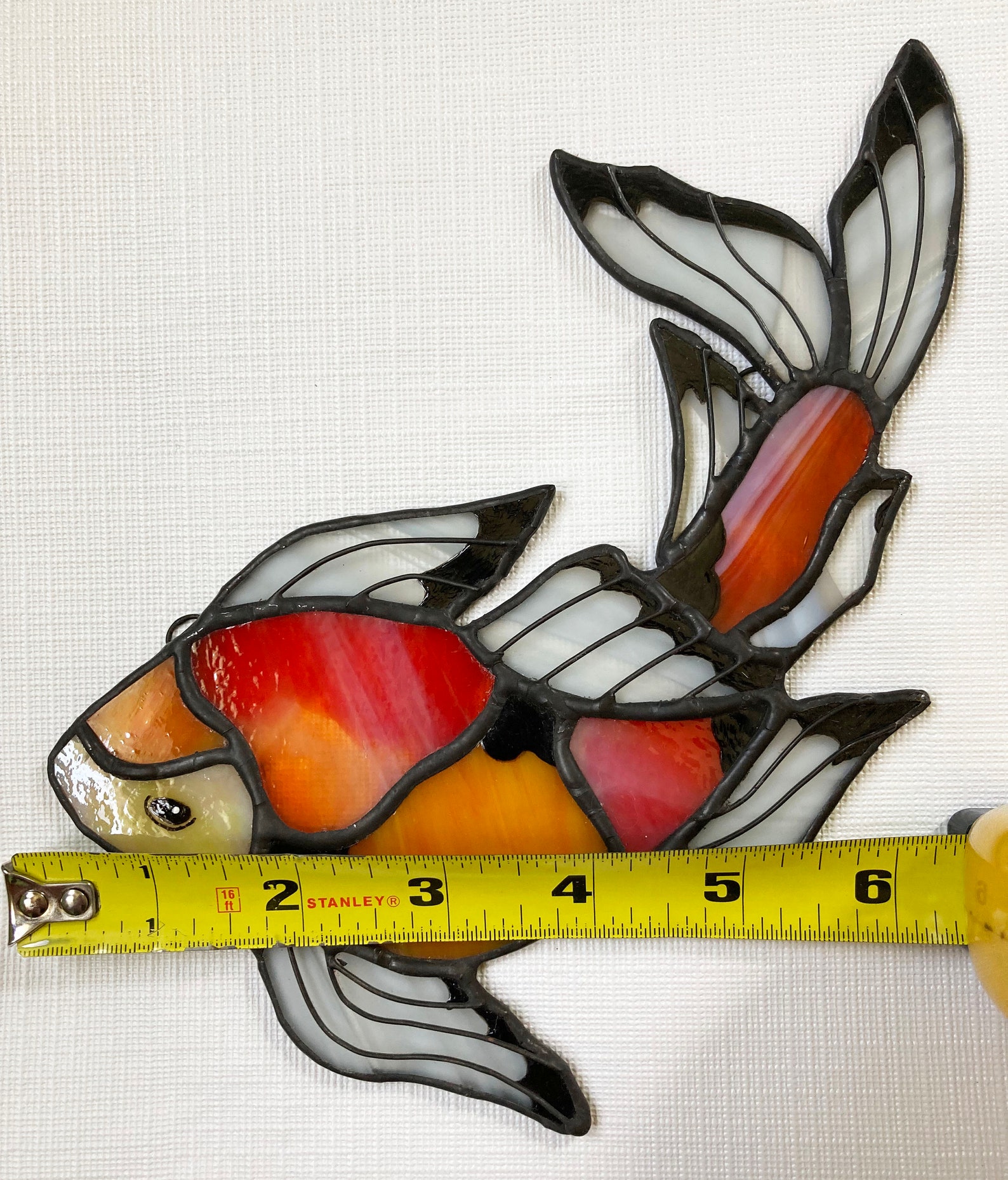 Stained Glass - Koi Fish Suncatcher - Etsy