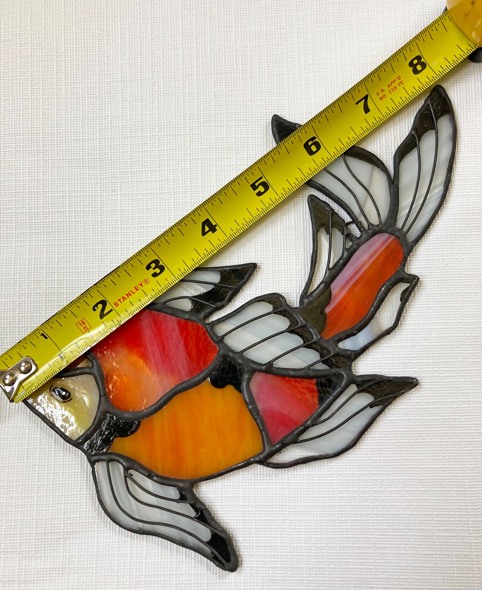 Stained Glass - Koi Fish Suncatcher - Etsy