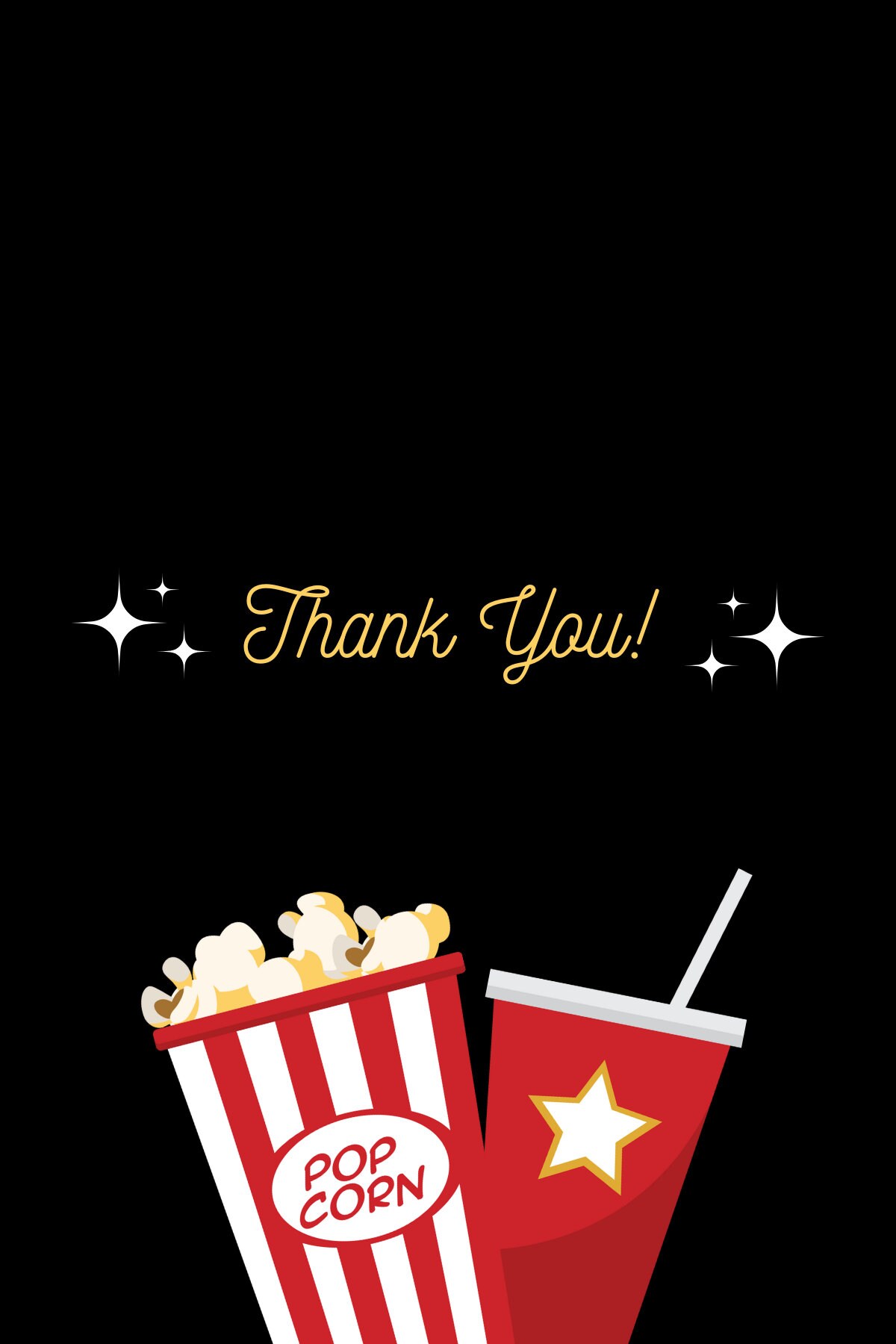 Movie Ticket Birthday Invitation and Thank You Card (digital Download ...