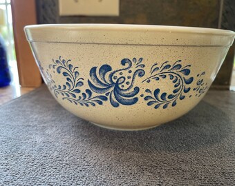 Pyrex 403 Blue Bowl | Etsy