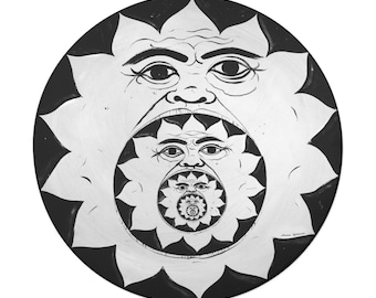 Ouroboros Sticker Ancient Symbol Snake Vinyl Sticker Space Solar System ...