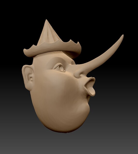 Printable 3D File Pinocchio Art Birdhouse Fairytale in Your | Etsy