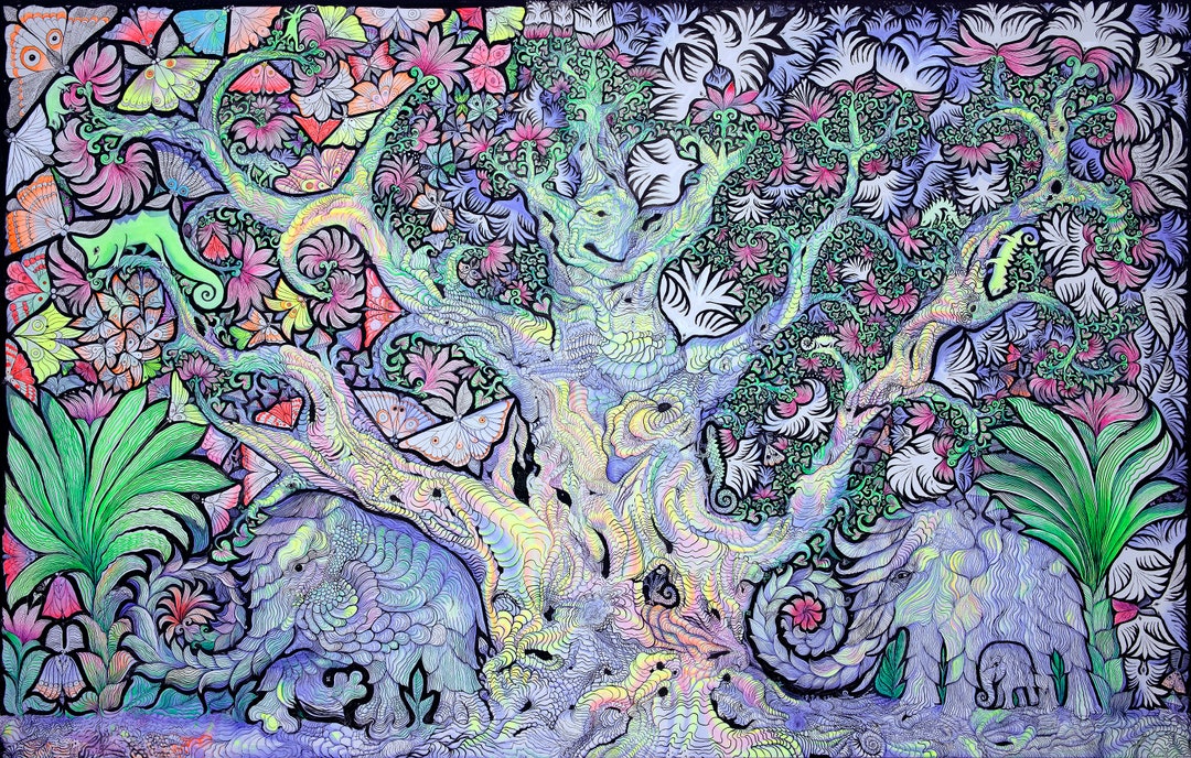 Tree of Life Print - Etsy