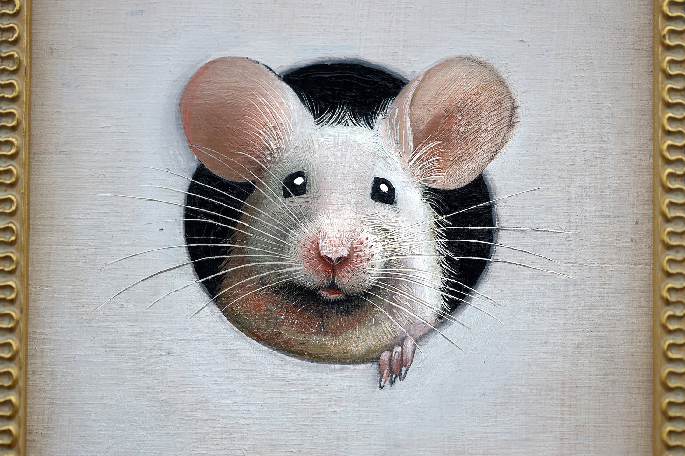 Mouse Print Rat Art - Etsy