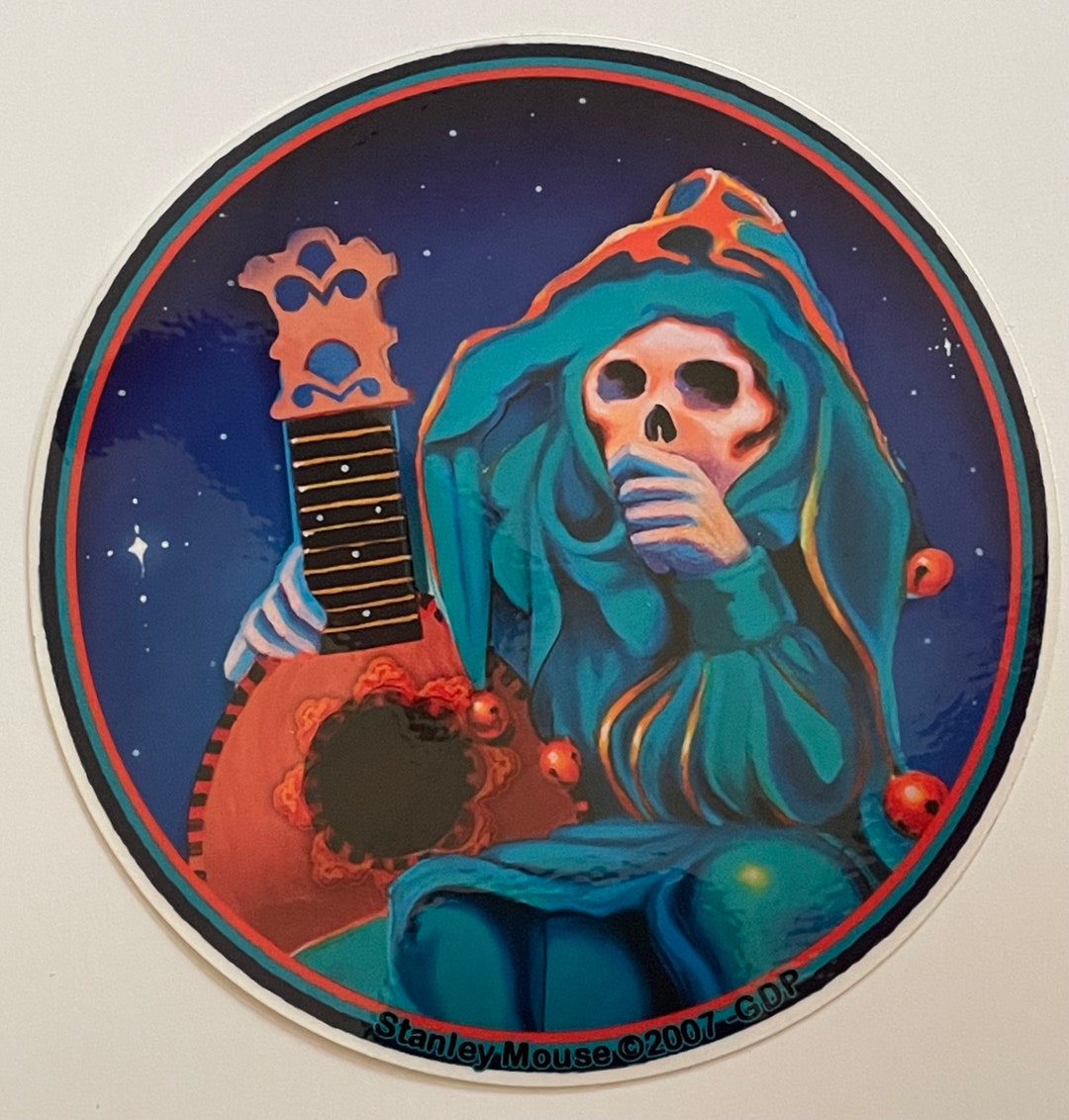 Stanley Mouse Grateful Dead Jester Sticker - Etsy