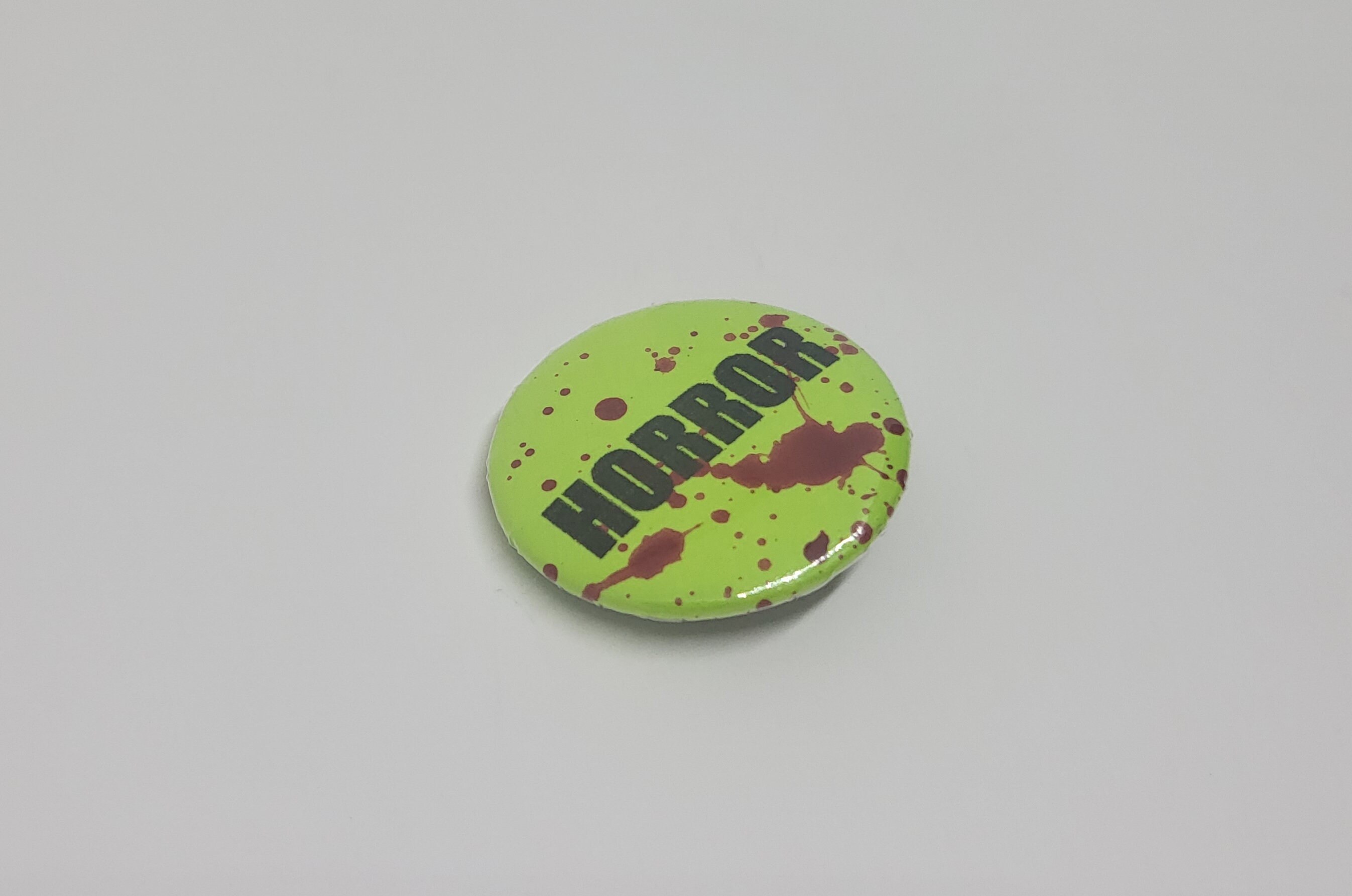 Painted Blood Splatter Horror Video Store Pins Round Pinback - Etsy