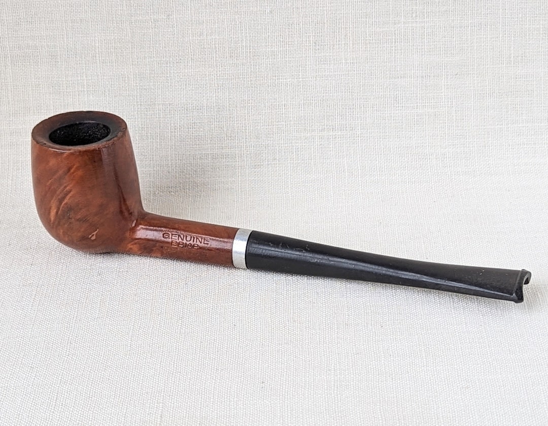 Vintage Italian Briar Pipe With Wooden Stummel, Collectible Wooden Pipe ...