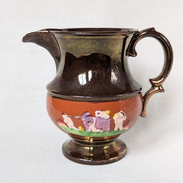 Lusterware Pitcher - Etsy