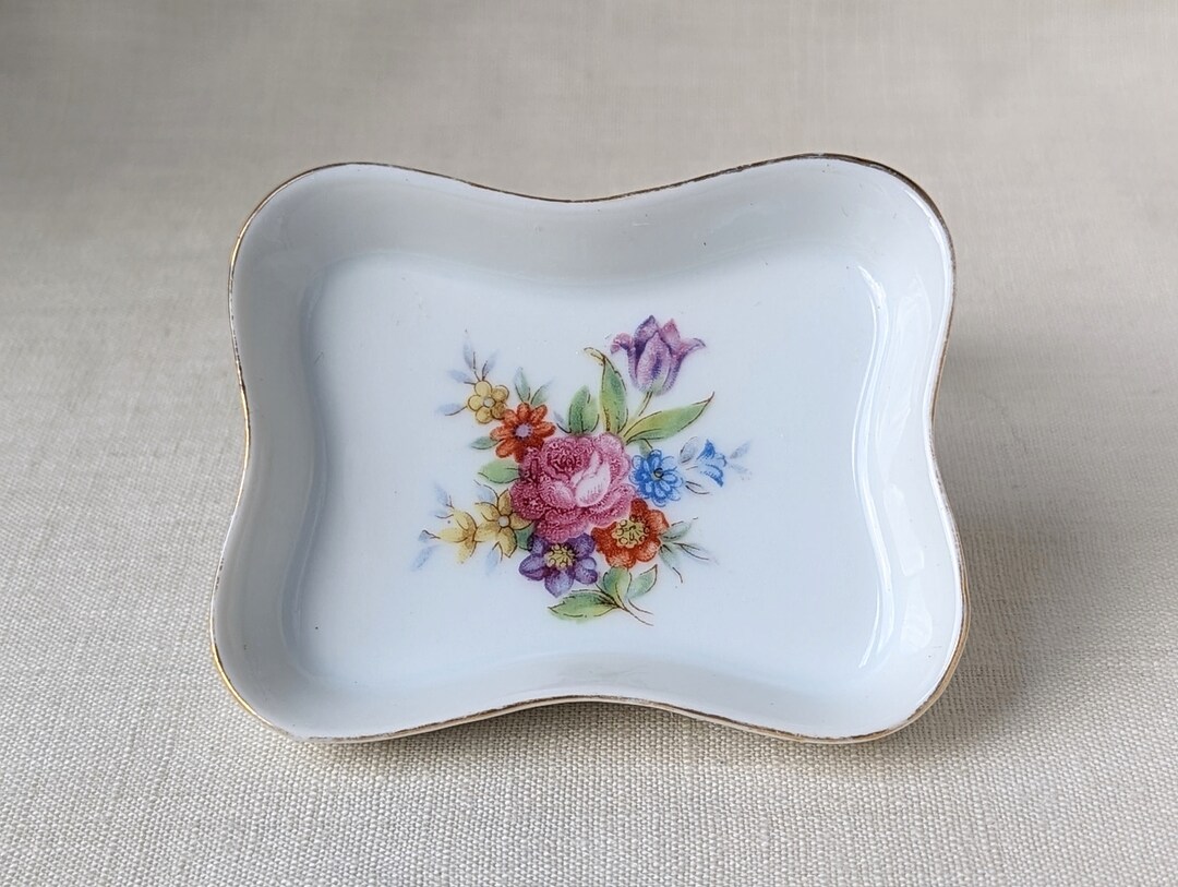 Vintage Sango China Floral Ring Dish Made in Occupied Japan, Vintage ...