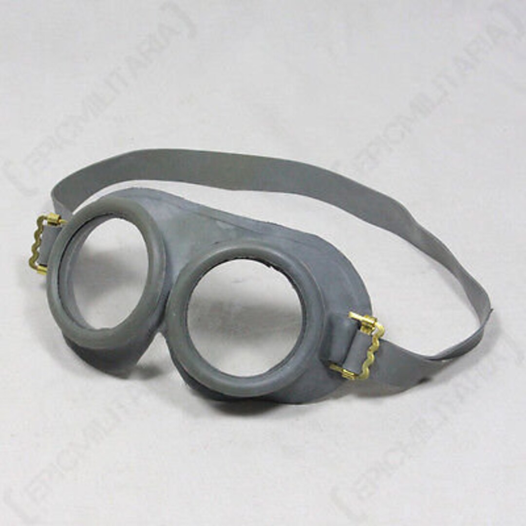 NATO Rubber Goggles Dust Military Surplus - Etsy