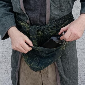 Hooded Scarf Cowl Cape Olive Post-apocalyptic Men Women - Etsy