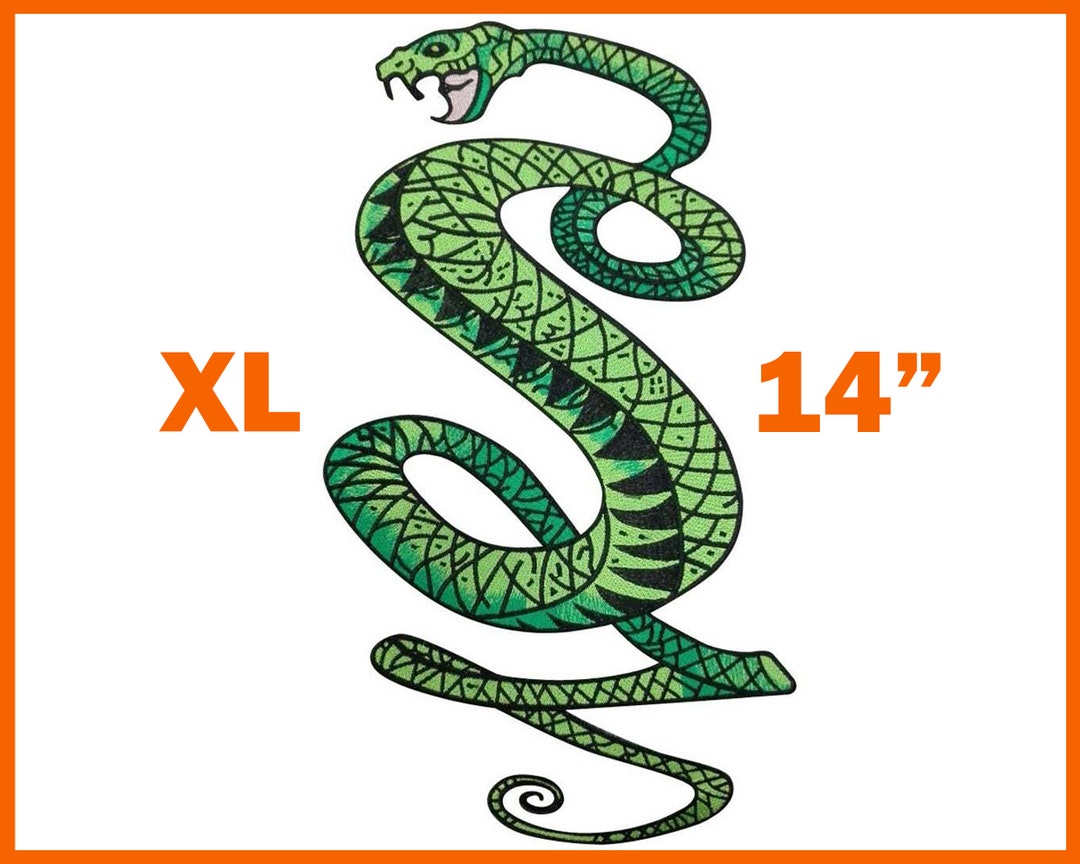 Tunnel Snakes Patch Large Embroidered Fallout - Etsy