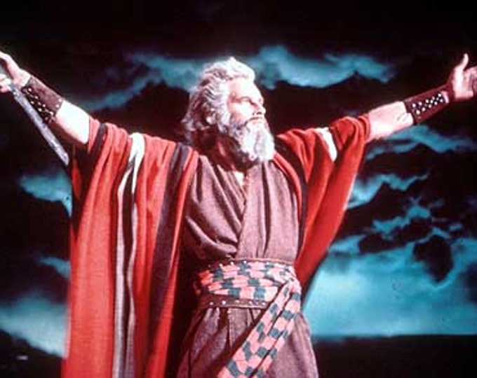 Moses Robe Cloak Ten Commandments Charlton Heston - Etsy