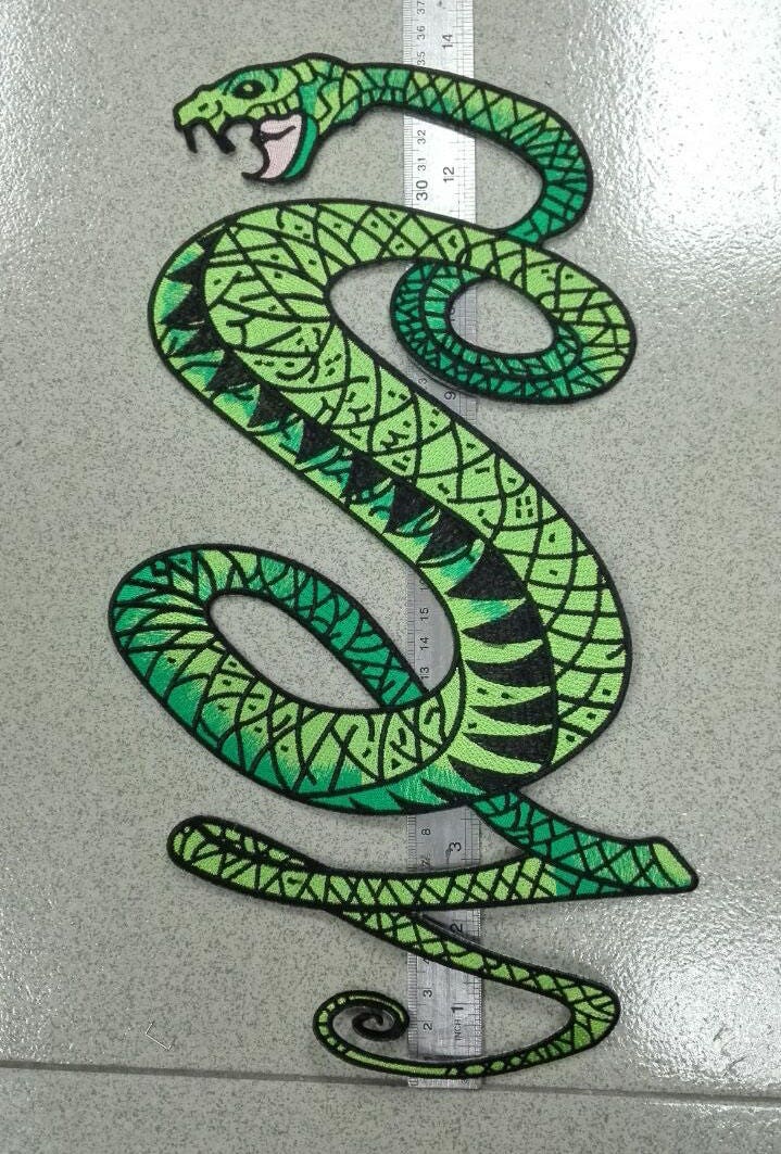 Tunnel Snakes Patch Large Embroidered Fallout - Etsy