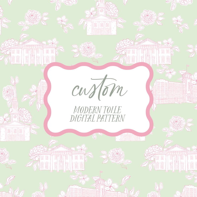 Modern Toile - Etsy