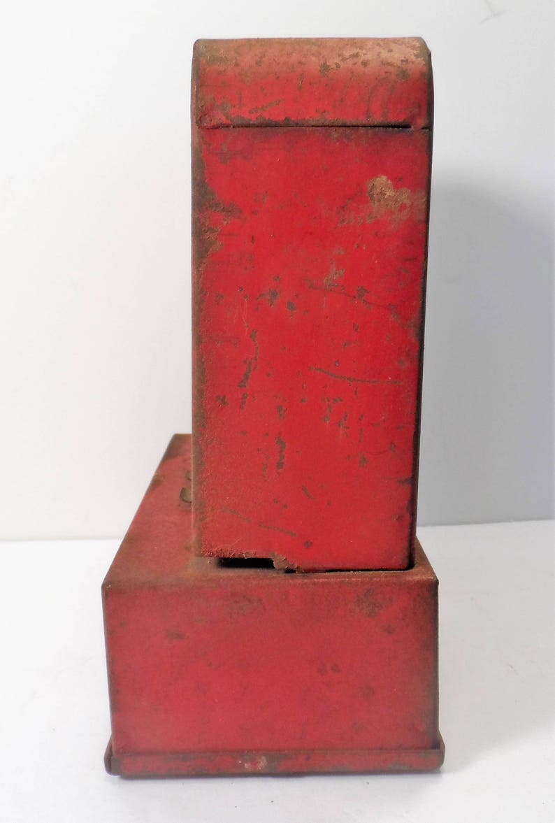 Vintage Buddy l Savings and Recording Mechanical Toy Security Safe Bank ...