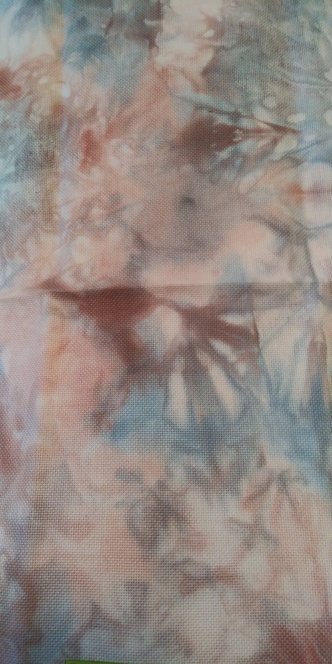 Hand Dyed 22 Count Aida Chaos 15 X 17" - Etsy